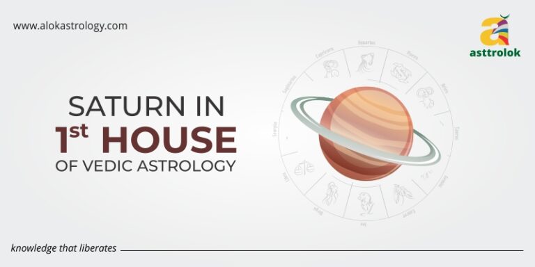 Saturn in 1st House of Vedic Astrology