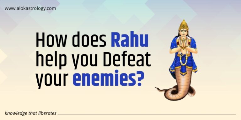 How does Rahu help you defeat your enemies?